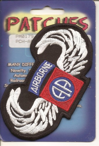 MILITARY PATCH U.S. ARMY " 82nd Airborne Division " with Wings | eBay