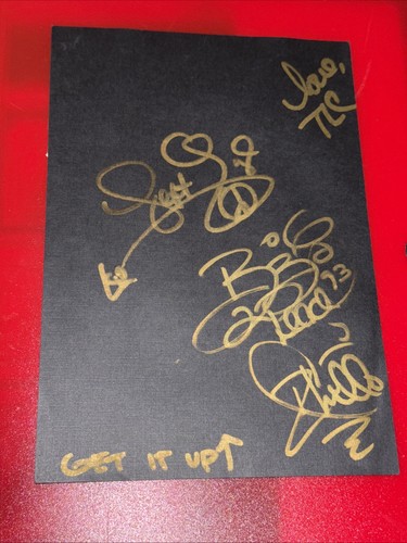 TLC Band 100% Authentic Hand Signed Autograph Lisa Left Eye Chilli T ...