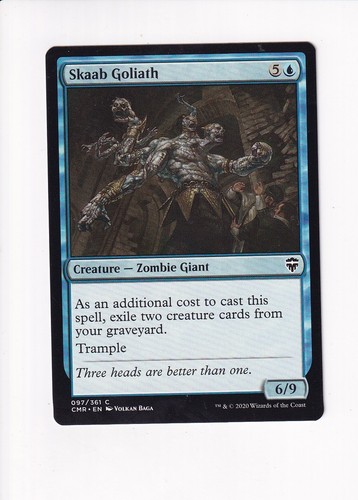 2020 MAGIC THE GATHERING MTG COMMANDER LEGENDS SKAAB GOLIATH (#1) (X ...