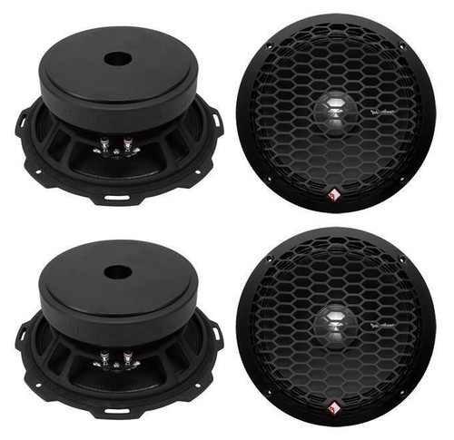 4 Rockford Fosgate Pps4 8 6 5 1000 Watt 4 Ohm Midrange Car Loudspeakers Speaker Ebay
