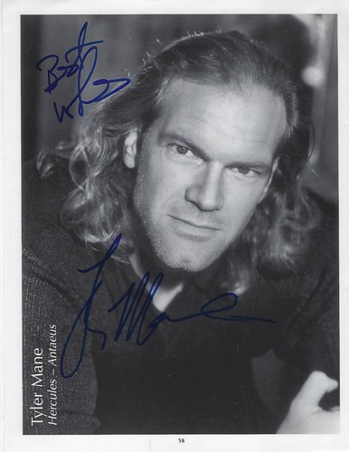 Very Nice TYLER MANE Signed Magazine Page Halloween | eBay