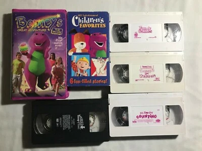 Barney vhs lot 12 tapes Classic Collection & | Grelly USA