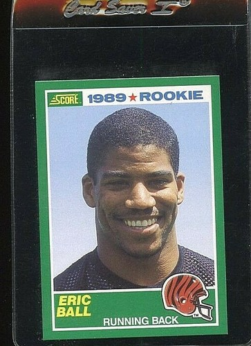 1989 SCORE #264 ERIC BALL ROOKIE RC CINCINNATI BENGALS | eBay
