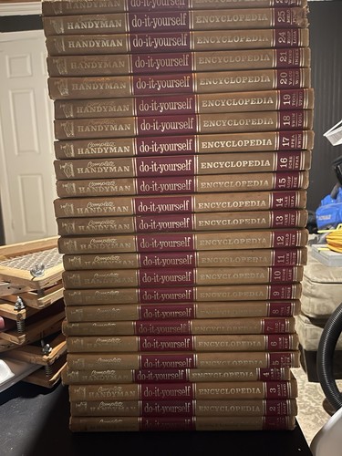 VINTAGE 1970s-1980s COMPLETE HANDYMAN ENCYCLOPEDIA SET VOL. 1-26 | eBay