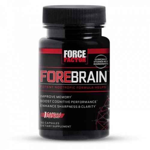 Force Factor Forebrain Focus Brain Booster Supplement - Increase ...