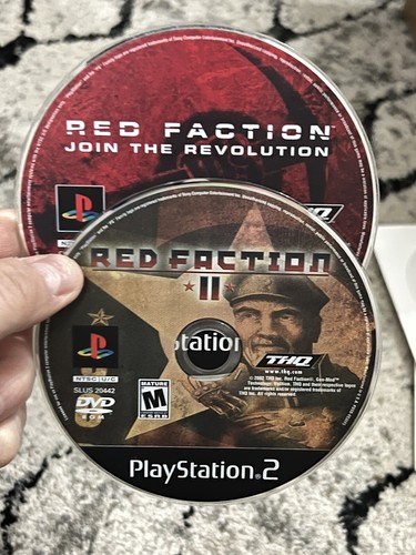 Red Faction I And II for PlayStation 2 PS2 *discs Only* 752919460146| eBay