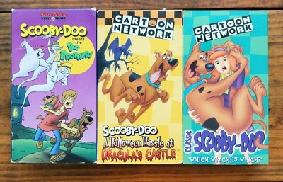 Vintage Cartoon Network Scooby Doo VHS Lot | Grelly USA