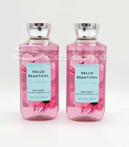 Bath & Body Works Hello Beautiful Shower Gel Body Wash 10 fl oz New Set ...