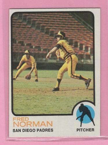 1973 Topps Baseball # 32 Fred Norman - Padres - Box 728-357 | eBay