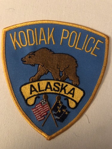 Alaska Police - Kodiak Police AK Police Patch | eBay