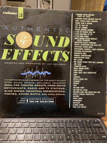 Authentic Sound Effects, Vol. 3, vintage vinyl Record | eBay