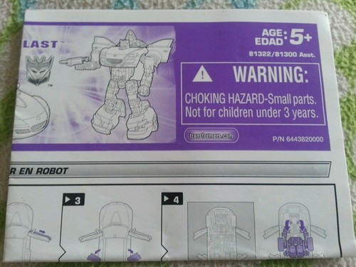 Transformers ALTERNATORS SHOCKBLAST INSTRUCTION BOOKLET AUTHENTIC FREE ...