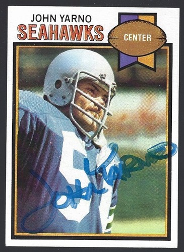 1979 Topps Football John Yarno #78 IP autograph signed card | eBay