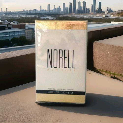 NEW IN BOX Norell New York Perfumed Body Oil 8.0oz 240mL Hydration And ...