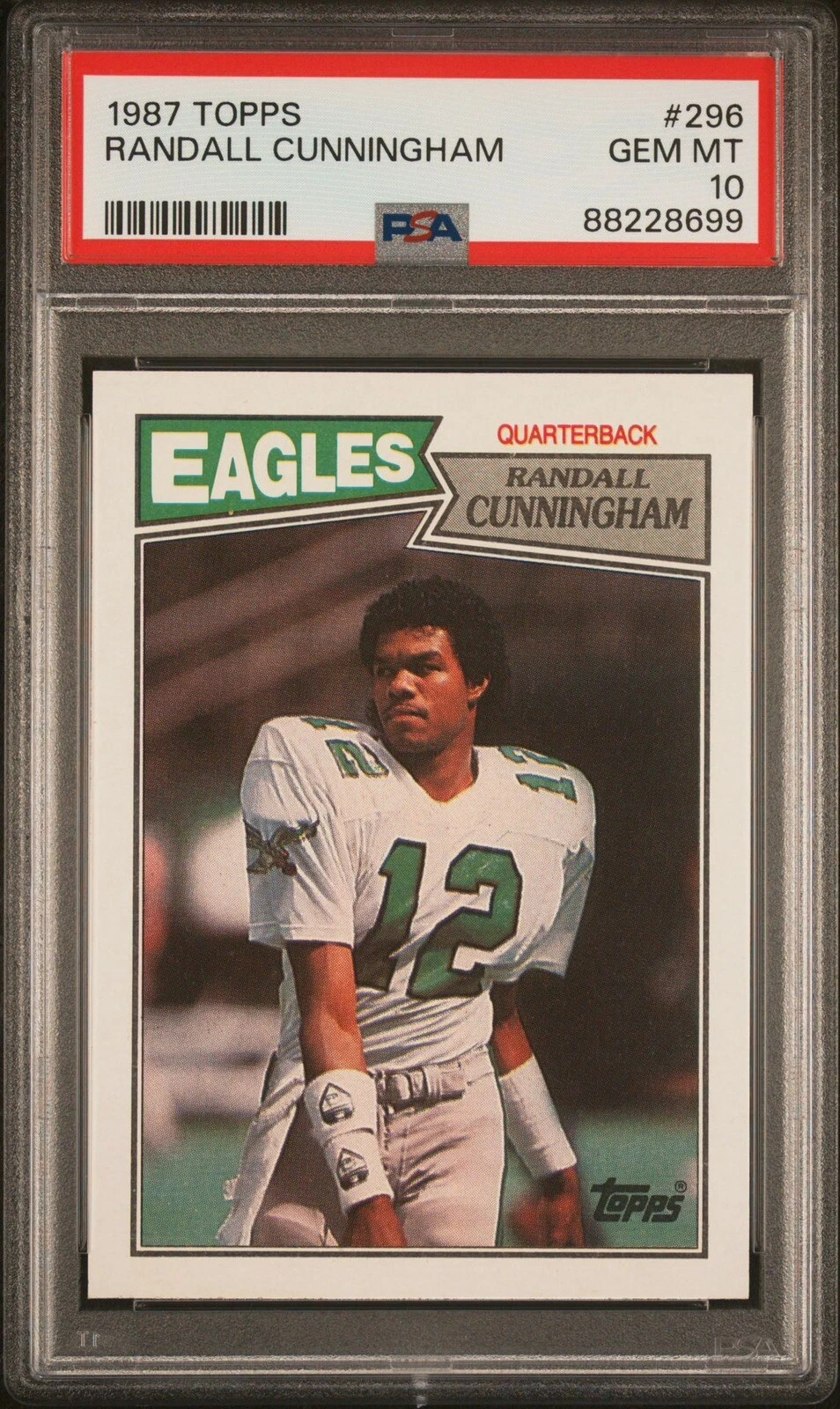 Randall Cunningham 1987 Topps #296 Base Price Guide - Sports Card Investor