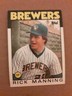 1986 Topps Rick Manning #49 Baseball Card | eBay