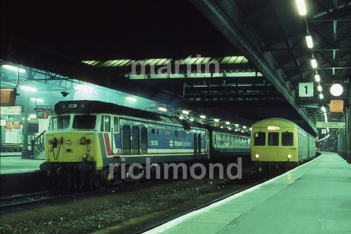 Exeter St. Davids Class 50 50019 24.4.88 Kodachrome 35mm Slide C683 ...
