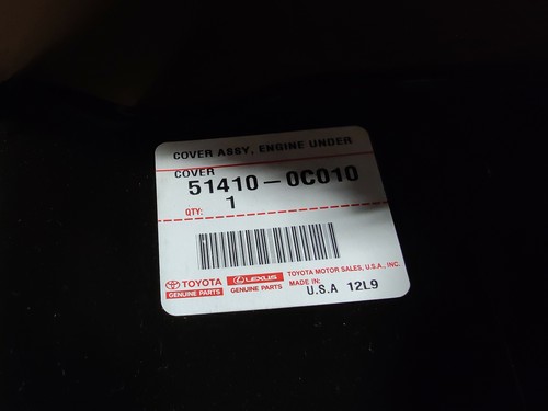 Genuine 2008-2020 Toyota Sequoia 2007-2019 Tundra Engine Cover Splash ...