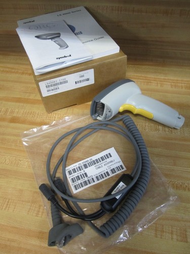 Symbol Tech LS 4000i Ls4006i-i100 Cables Barcode Scanner N410 for sale ...