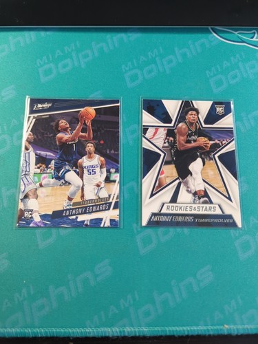 2!!! ANTHONY EDWARDS 2020 ROOKIE CARDs Minnesota Timberwolves | eBay