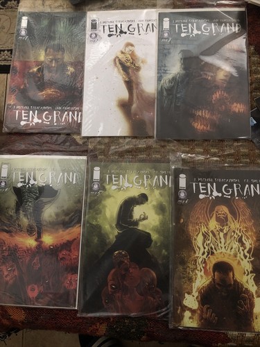 TEN GRAND #1-6, 1B & 2B Variant Covers Image Comics Straczynski ...