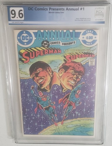 DC Comics Presents Annual #1 NOT CGC PGX 9.6 1st App of Alexander ...