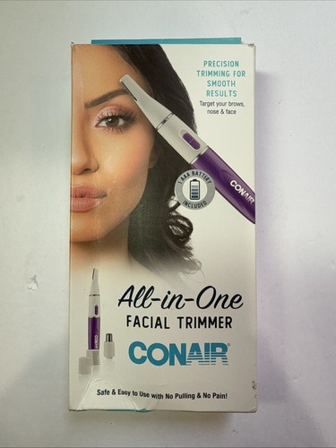 Conair All-in-1 Facial Hair Trimmer for Women, Perfect for Face, Ear ...