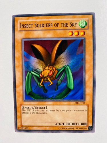 YU-GI-OH! INSECT SOLDIERS OF THE SKY MRD-101 NM-MT CARD | eBay