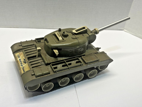 Vintage 1960 REMCO Light Bulldog Tank Model Toy Untested | eBay