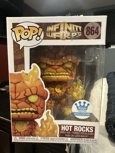 Funko Pop! Marvel Infinity Warps Hot Rocks (864) for sale online | eBay