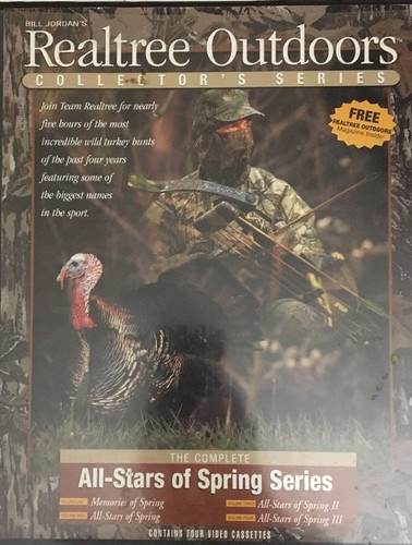 realtree outdoors the complete all stars of spring series VHS-TESTED ...
