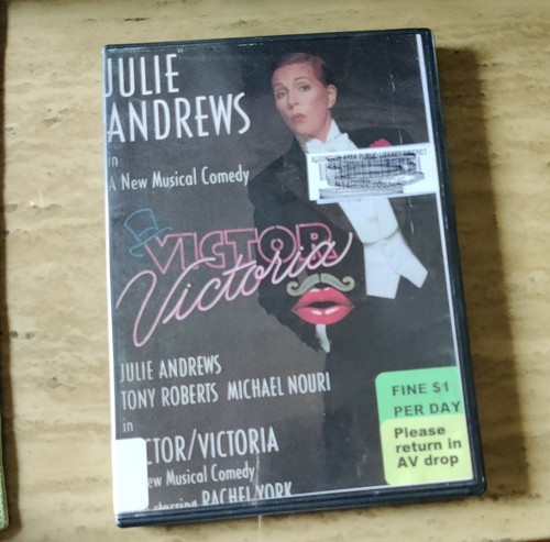 Victor/Victoria (Ex Library DVD, 2000) Julie Andrews 14381942422| eBay
