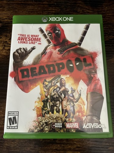 Deadpool Microsoft Xbox One 2015 Marvel Wolverine Tested & Works ...
