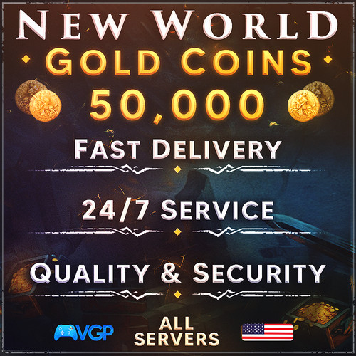 New World Gold Coins 🔥50,000 Gold🔥 NW Gold Coin 🔥 All Servers 🚛 Fast ️ ...