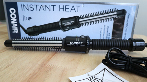 Conair BC84 Instant Heat Dual Voltage Hot Styling Brush 3/4" for sale ...