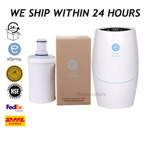 Amway eSpring Replacement Water Filter Cartridge UV Tech 100186 Fedex ...