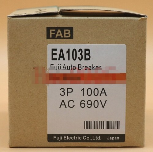 Fuji EA103B 3P 100A Circuit breaker NEW IN BOX | eBay