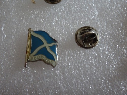 lapel pin Scotland country flag waving | eBay