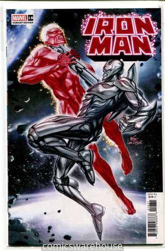IRON MAN (2020 MARVEL) #18 VARIANT 1:25 INHYUK LEE NM X04444 | eBay