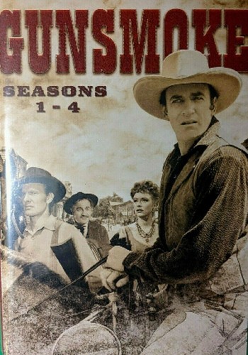 GUNSMOKE : Complete Seasons 1 - 4 James Arness DVD 24 Disc Box Set | eBay