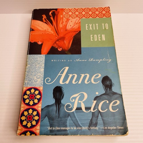Exit to Eden Anne Rice As Ann Rampling Vintage PB Book Erotica BDSM 1st ...
