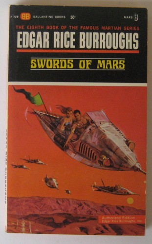 Swords of Mars (Barsoom #8) Edgar Rice Burroughs PB 1st Ballantine ...