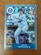 Jose Miranda Baseball Trading Card Database