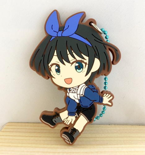 Rent-A-Girlfriend RUKA SARASHINA Rubber Keychain Strap Bandai Namco ...