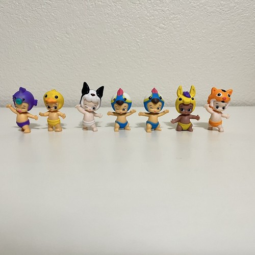 Moose Toys Twozies Lot of 7 Duck Tiger Dog Parrot Fish Donkey | eBay