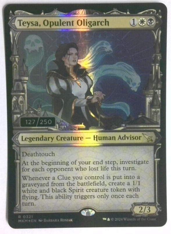 Teysa, Opulent Oligarch 2024 Murders at Karlov Manor #0321 Serial ...