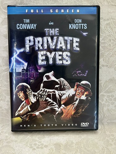 The Private Eyes DVD Movie Don Knotts Tim Conway Haunted House Comedy ...