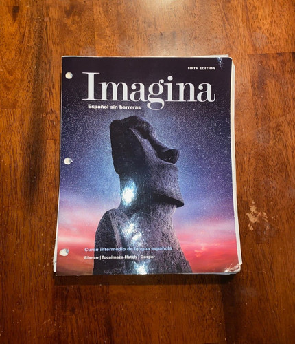Imagina, 5th Edition Español sin barreras - Spanish Textbook Loose leaf ...