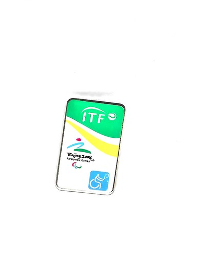 International Tennis Federation ITF Beijing 2008 Dated Small Paralympic ...