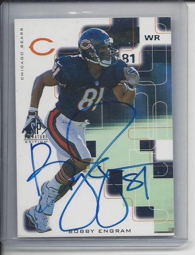 BOBBY ENGRAM 1999 SP SIGNATURE EDITION BEARS ON CARD AUTO | eBay